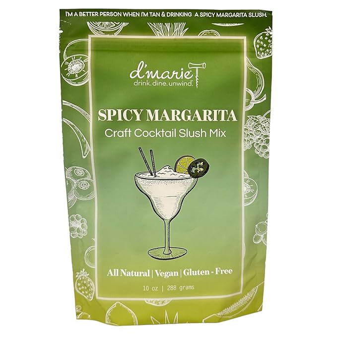 Spicy Margarita Craft Cocktail Slush Mix – X's and O's Gift Boutique